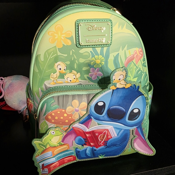 Loungefly | Bags | Loungefly Stitch Bag With Frog Design | Poshmark